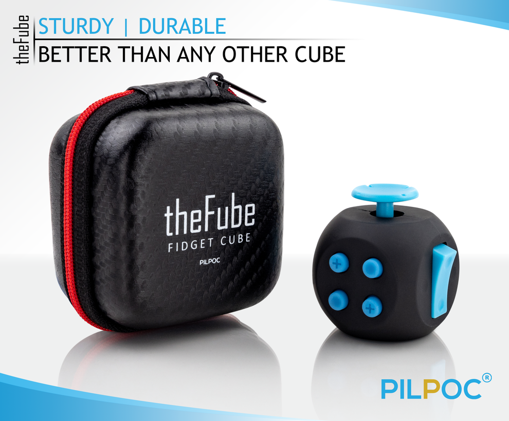 Fidget Cube - 6-sided (Deluxe) – Pilpoc