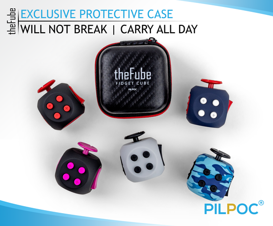 Fidget Cube - 6-sided (Deluxe) – Pilpoc